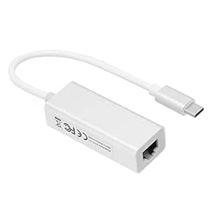 EXCLUZO Type C to RJ45 Adapter, USB C Ethernet RJ45 Adapter Wired ...