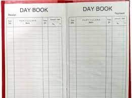 Sehgal Day Book/Register Hard Bound - 34 x 14 cm Payments Receipt ...