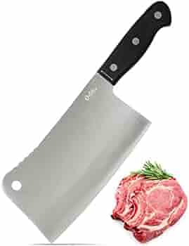 Buy AGRONOVA Dart Meat Chopper Butcher Knife - 7-Inch Stainless Steel ...