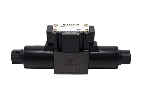 CHIEF Hydraulic Directional Valve: Open, Spring Centered, 12V DC, 4-Way ...