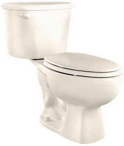 American Standard 2399.012.222 Colony Elongated Toilet, Linen - Two ...