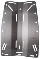 Amazon.com : XS Scuba Highland Stainless Steel Backplate : Diving ...