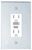 CRL Single Decora GFCI Oversize Clear Acrylic Mirror Plate 3432555 ...