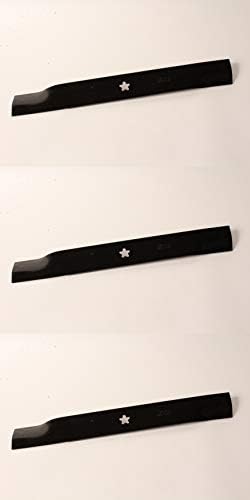 Amazon.com : Husqvarna 3 Pack 539113312 Blade Fits EZ6124 MZ61 M-ZT61 ...
