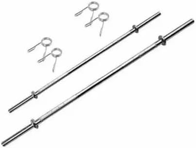 Buy Musclen Fitness Combo of 3 Feet Curl Rod and 5 Feet Straight Rod ...