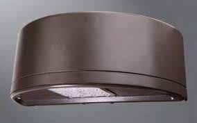 Elite Cylinder ISC-AF-450-LED-E1-RW-BZ Bronze LED Outdoor Wall Pack ...