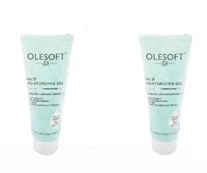 Olesoft Lite Face Moisturizing Gel | PACK OF 2 | SPF 50 PA ++++ | UVA ...