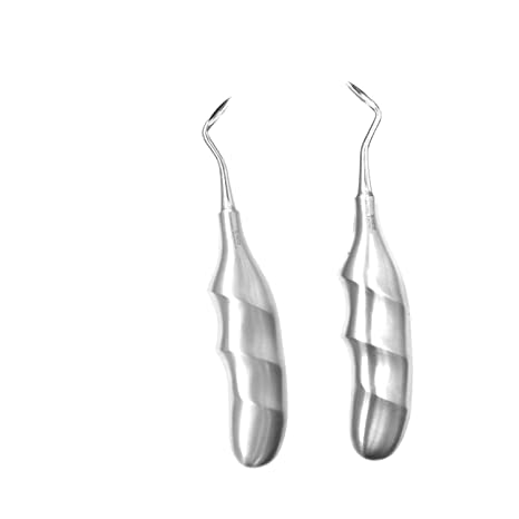 SS WHITE – Root Elevators Set (Anatomical Handle) L-R, Dental Root ...