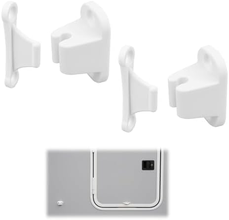 SMCEHEYA Caravan Door Retainer Catch 2Pairs | Compatible with 35mm and ...