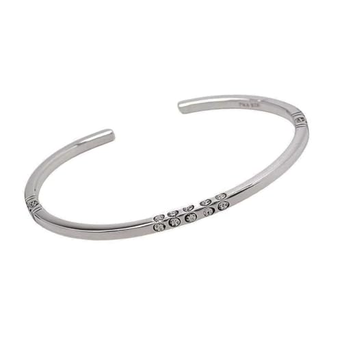 Amazon.com: VN Jewelry Men's Solid 925 Sterling Silver Bar Bangle Bracelet, Mens Silver Cuff ...