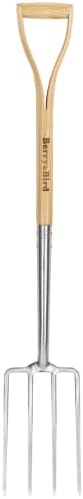 Amazon.com : 5-Tine Heavy Duty Pitch Fork for Gardening - Long Handled ...