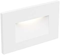 DALS Lighting LEDSTEP005D-WH 4.75" Recessed Horizontal Indoor/Outdoor ...