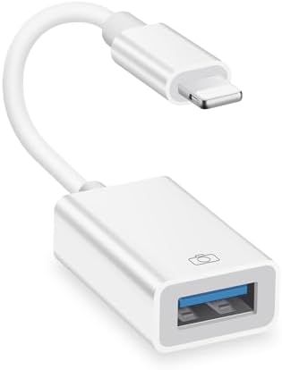 Amazon.com: HianDier Lighting to USB Camera Adapter for iPhone 14 13 12 ...