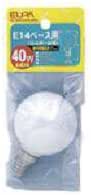Amazon | エルパ (ELPA) ミニボール 電球 おしゃれ 照明 E14 40W ホワイト G-802H(W) | エルパ(ELPA) | 白熱電球