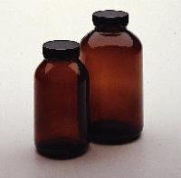 I-Chem 341-2500 Wide-Mouth Amber Glass Packer Jar with Closures ...