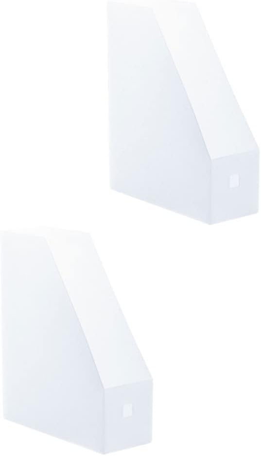 Amazon.com : 2pcs File Storage Rack Document Rack Desktop File Rack ...