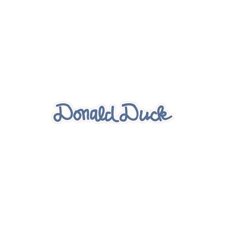 Amazon.com: 8 Inch Donald Duck Autograph Text Name Sign Words Letters ...
