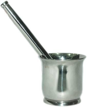 Buy Stainless Steel Mortar and Pestle Set/Khalbatta Online at Low ...