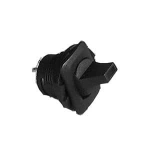 Round Paddle Lever Toggle Switch w/ Red LED Lamp - SPDT / On - On : 30 ...