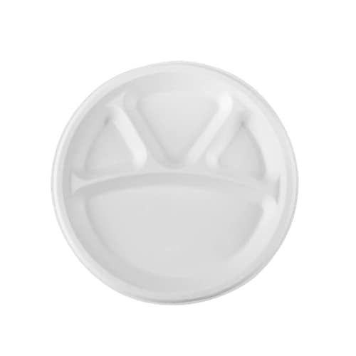 SEZ 100% Compostable 11 Inch Heavy-Duty Plates Eco-Friendly Disposable ...