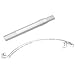 Amazon.com: Graber Crystal Clear Flexible Arch Curtain Rod, 40 to 86 ...
