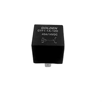 2PC GYF1-1A-12D Automotive Relay 12V 40A 14VAC Small Relay Controls ...