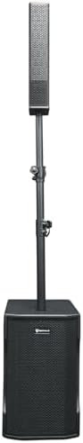 Amazon.com: Rockville TITAN COLUMN 12 Powered Array System, 12" Sub ...