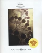 Genetics Analysis and Principles: Brooker: 9789814646420: Amazon.com: Books