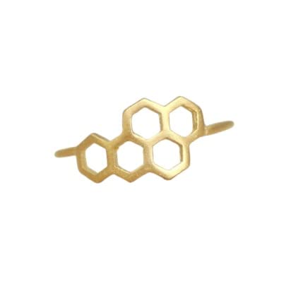Amazon.com: Honeycomb Beehive Ring : Handmade Products