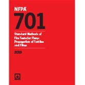 NFPA 701, Standard Methods of Fire Tests for Flame Propagation of ...