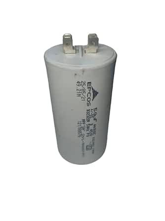 CAPACITOR 50UF - 440 V, AC, EPCOS (Run Capacitor Pin Type) : Amazon.in ...