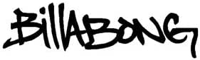 Amazon.com: Billabong Graffiti Logo Vinyl Sticker Decal-LimeGreen-6 ...