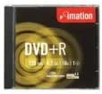 Imation DVD+R Recordable Disk Write Once Cased Lightscribe 16x Speed ...