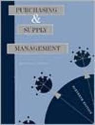 Buy Purchasing And Supply Management Book Online at Low Prices in India ...