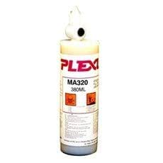PLEXUS MA320 White Two-Part METHACRYLATE Adhesive - 490 ML Cartridge - PLEXUS 32000X: Amazon.com ...