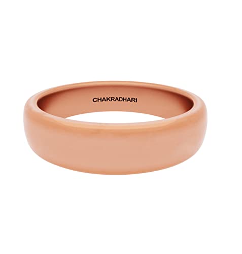 Buy CHAKRADHARI 99% Pure Copper Ring Challa for Men and Women as per ...