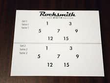 Rocksmith 2014 Guitar Fret Stickers : Amazon.co.uk: PC & Video Games