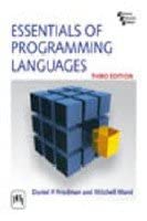 Amazon.in: Buy Essentials Of Programming Languages Book Online at Low ...