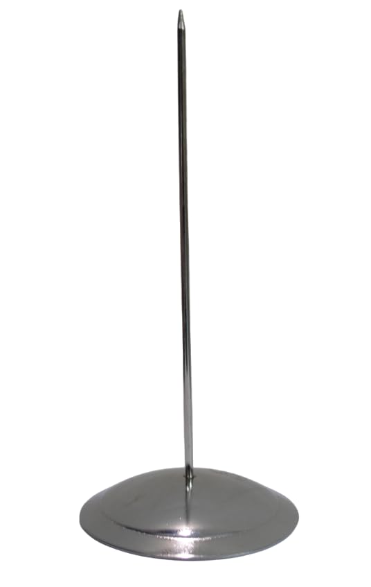 UTUCO ® Long Stainless Steel Desk Straight Rod Paper Memo Holder Fork ...