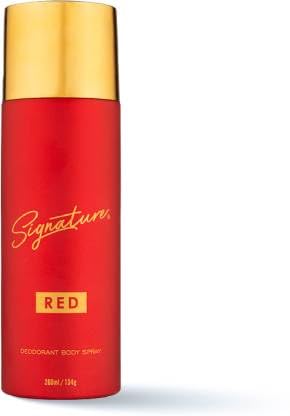 Buy SIGNATURE Red Deodorant Spray - For Men & Women (200 ml) Online at ...