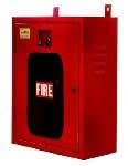 Grap Fire Single Door With Key Fire Hose Box, 450 x 450 x 185 Inches ...