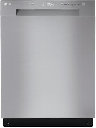 Amazon.com: LG 24-Inch Front Control Dishwasher with SenseClean in ...