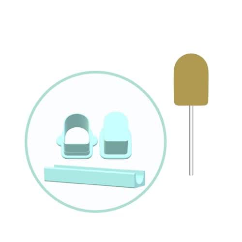 Amazon.com: Popsicle Cake Pop Mold | Small 2in x 1.3in Deluxe Cutter ...