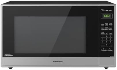 Horno de Microondas Panasonic Inverter Multifuncional 4 en1, Modelo NN ...