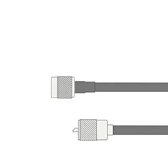 Amazon.co.jp: 同軸ケーブル 5DFB MP-TNCP (TNCP-MP) 5m (インピーダンス:50Ω) 5D-FB 加工製作品 ツリービレッジ : 家電＆カメラ