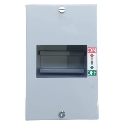 Metal MCB Box 4-Way, Heavy Weight CAST Iron Material PCS -1 : Amazon.in ...