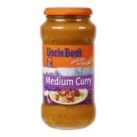 Amazon.com : Uncle Bens Medium Curry Sauce - 500g : Grocery & Gourmet Food