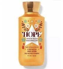 Amazon.com : Hope Winter Peach Marshmallow Body Lotion 8 Fl Oz/ 236 mL ...