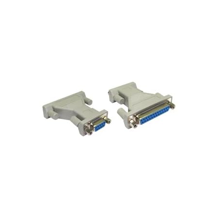 Aptii Serial Adapter 9 Pin Female to 25 Pin Female Adaptor: Amazon.co ...