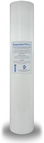 Amazon.com: 20" x 2.5" Sediment Water Filter (4) 5 Micron Whole House ...